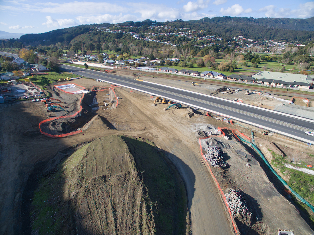SH2/SH58 Aerial Drone Construction Progress Updates
